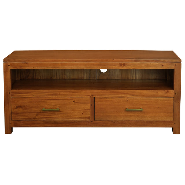Paris 2 Drawer Low Entertainment Unit – Centrum Furniture